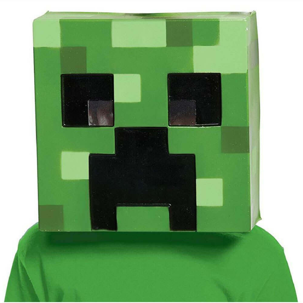 Minecraft Creeper Half Mask - Shopzinia.com