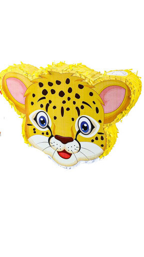 Leopard Pinata Tiger Pinata For Animal Theme Birthday Party - Shopzinia.com